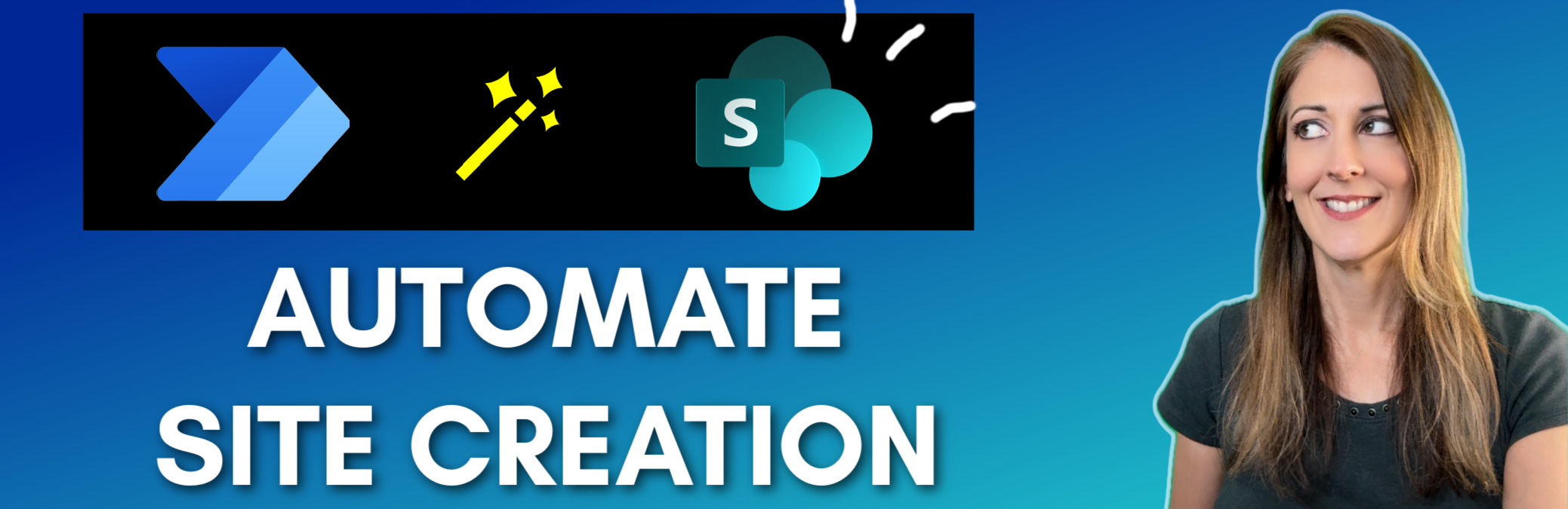 No Code SharePoint Site Creation with a Flow - @WonderLaura - Laura Rogers