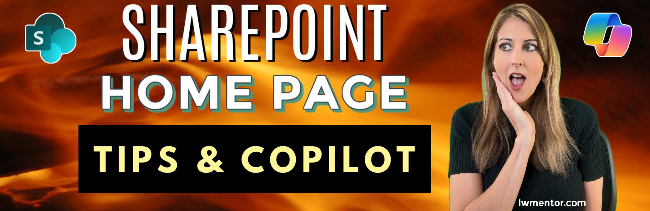 SharePoint Home Page: Best Practices & Trying Copilot - @WonderLaura - Laura Rogers